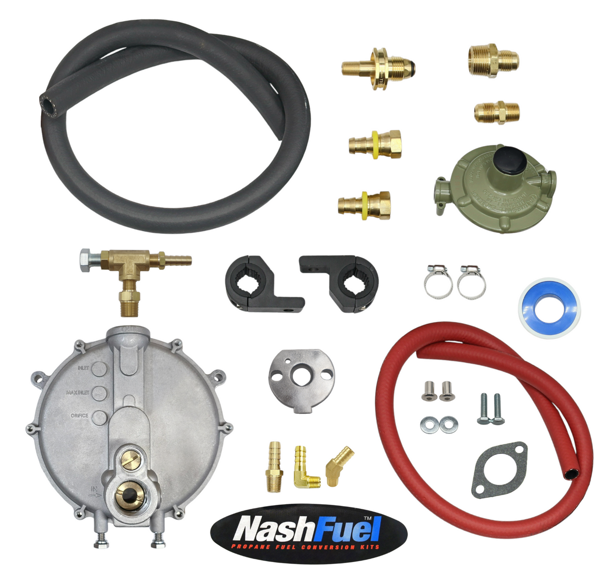 Tri-Fuel Generator Conversion Kit Fits Honda EU3000iS Aluminum Venturi ...