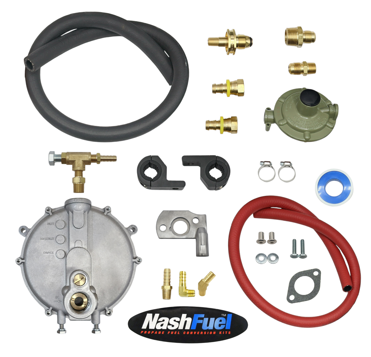 Tri-Fuel Generator Conversion Kit Duromax XP13000E Aluminum Venturi ...