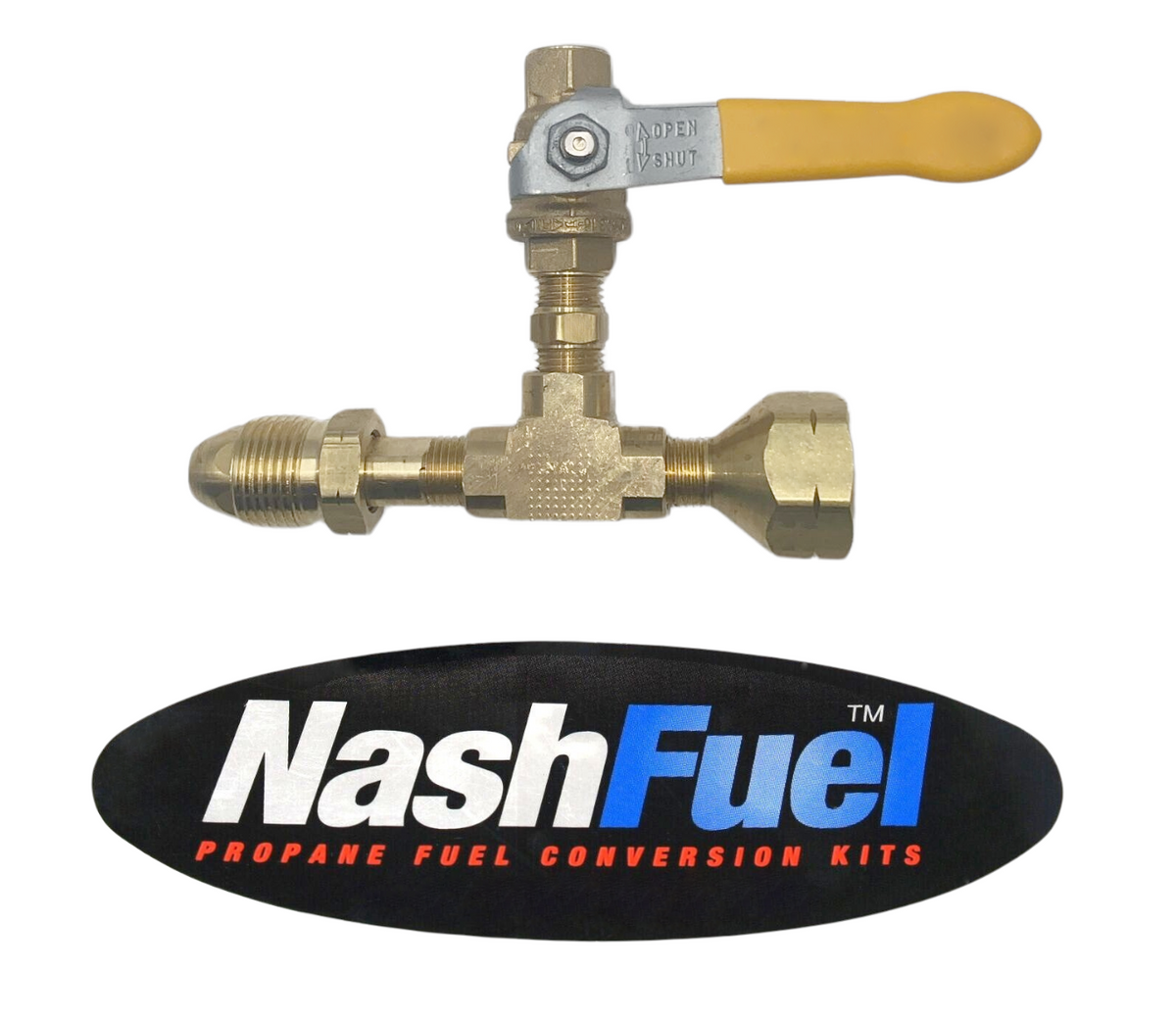 Tank Valve TEE Male Hardnose POL 1/4" NPT Female RV Adapter Ball Valve ...