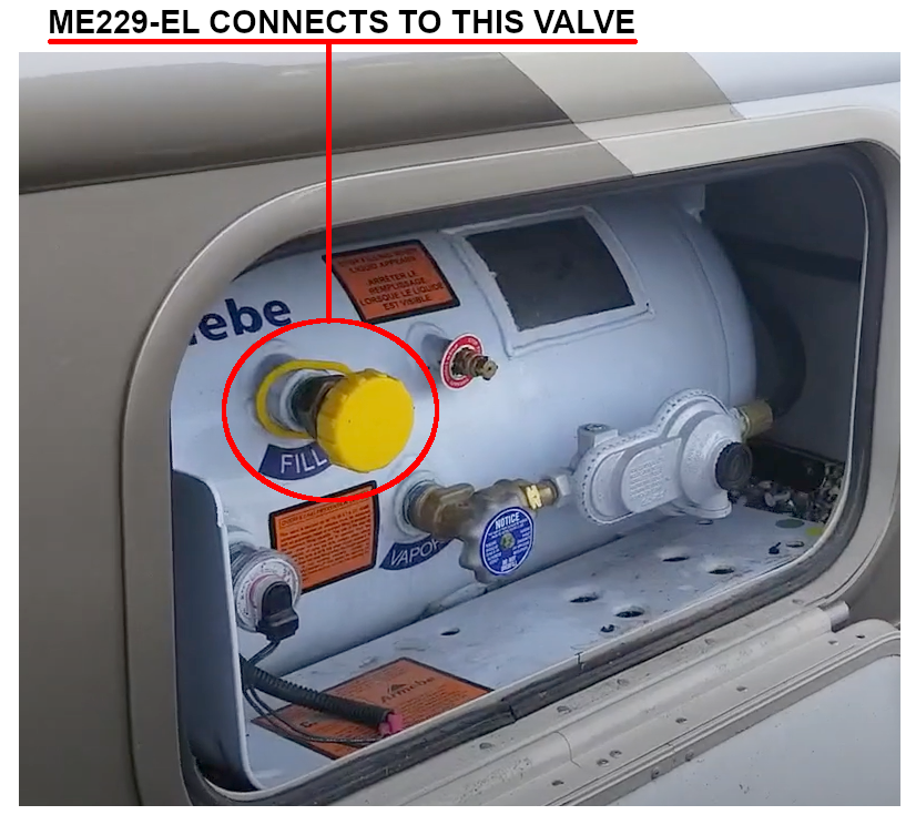 ME229-EL 1-3/4" Female Acme Coupling x 1/2" M ale Flare 90° Brass Fill ...