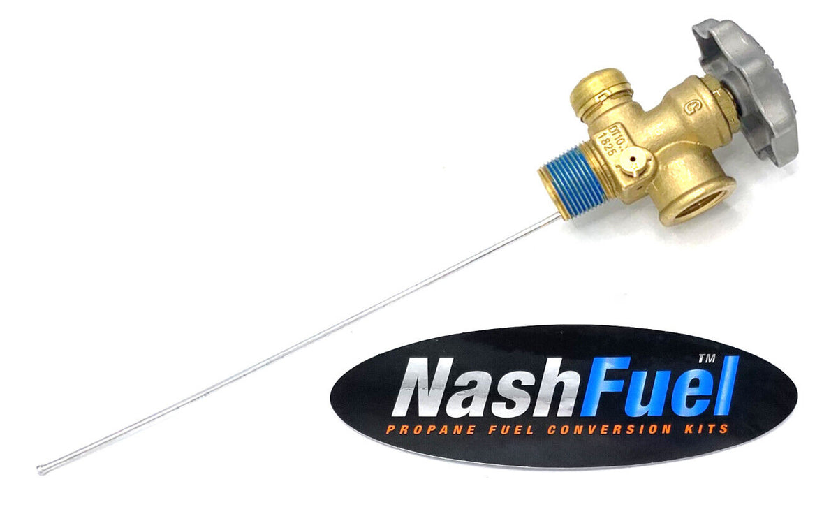 Propylene Tank Valve 435psi Relief 10.7" Dip Tube NOT FOR PROPANE 3/4 ...