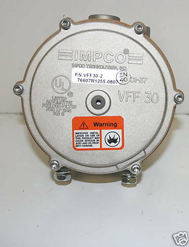 IMPCO VFF30-2 PROPANE VACUUM FUELOCK, LOCK OFF VALVE FUEL LOCK FILTER ...