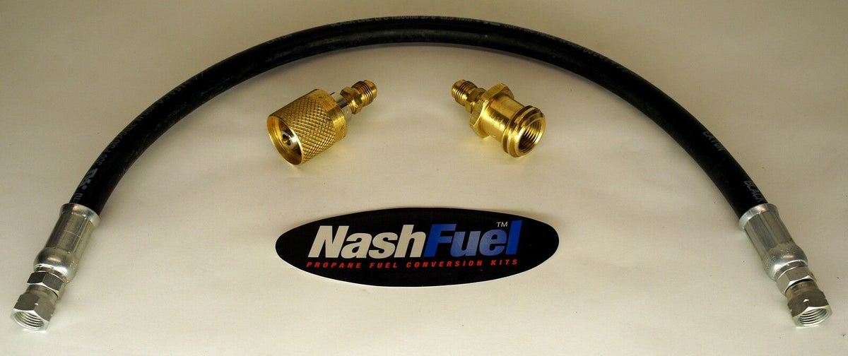 1-1/4" FORKLIFT ACME TO 1-5/16" ACME / POL ADAPTER FILL KIT WITH HOSE ...