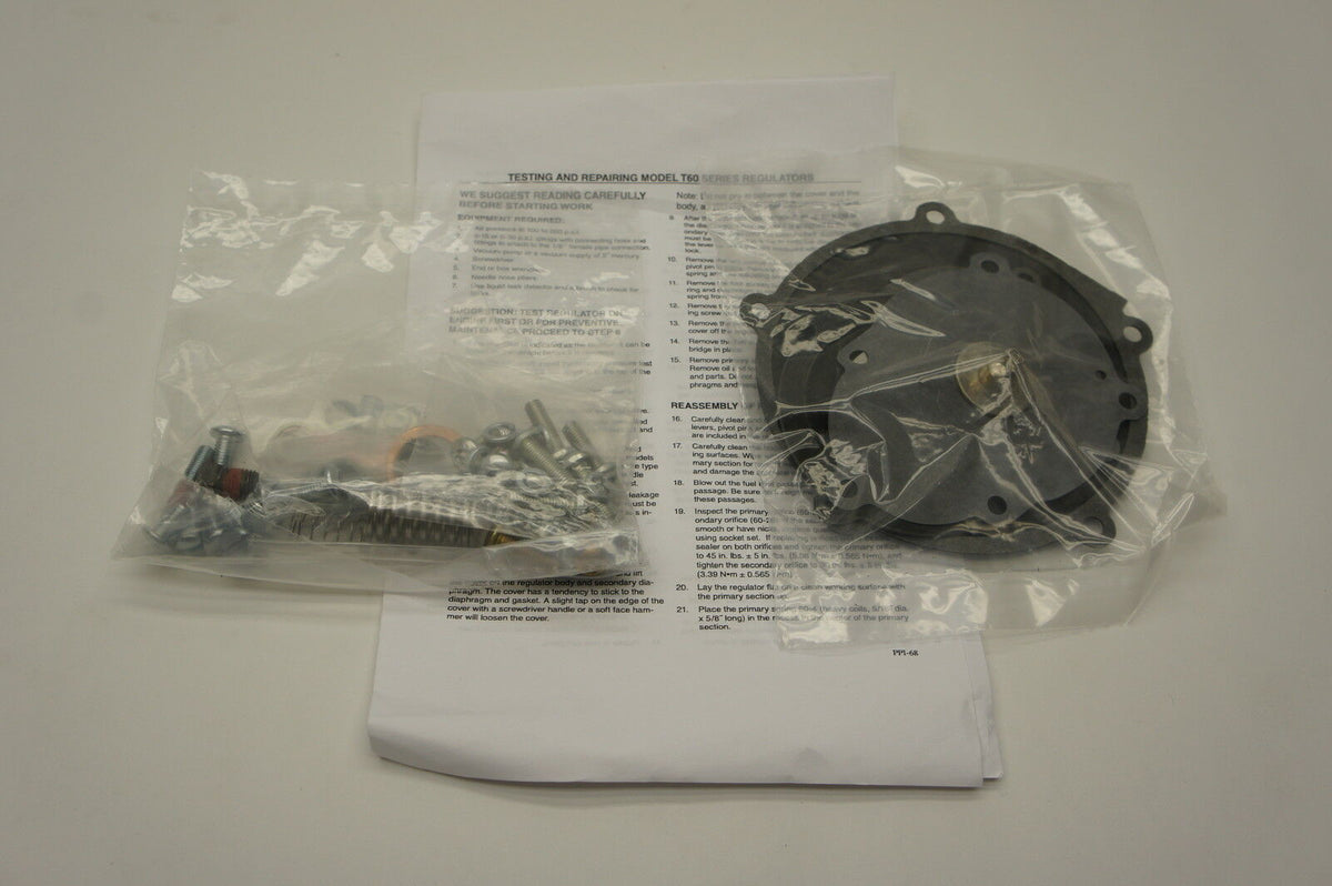 IMPCO BEAM GARRETSON T50-RBK T50 T 50 REBUILD KIT REPAIR REGULATOR VAP ...