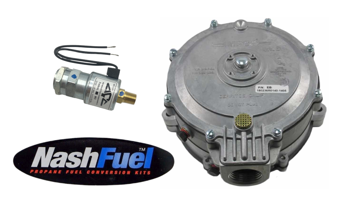 12v Solenoid Lockoff Replaceable Filter EB Regulator Vaporizer Propane ...