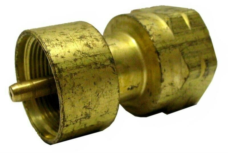1lb Tank 1"-20 Female POL F.POL Adapter Connector Propane Coupler Bbq ...