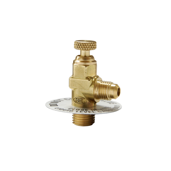 Propane Tank Remote Liquid Vent Valve 1/4'' NPT 1/4'' Flare MES-PVE10A ...