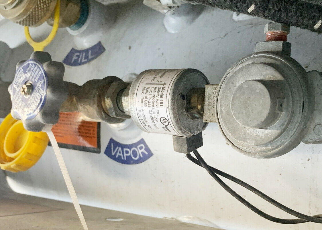 Propane 12v Solenoid AFC-151R RV Motorhome Electric Low Amp ME393-1 ME ...