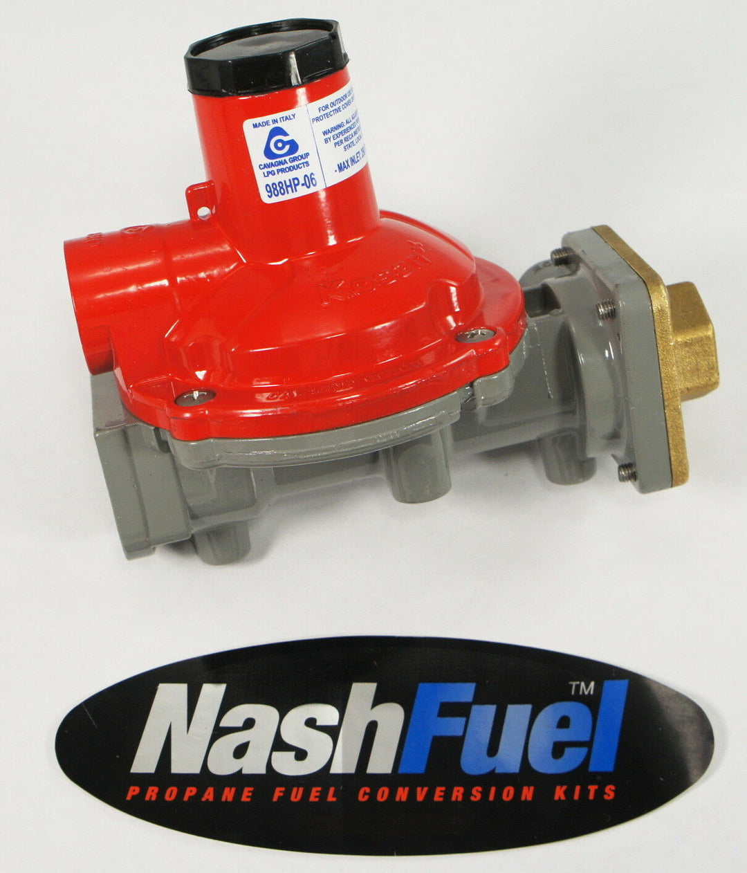 988HP-06 1ST FIRST STAGE PROPANE REGULATOR POL 3/4" NPT 2.1 MILLION BT ...