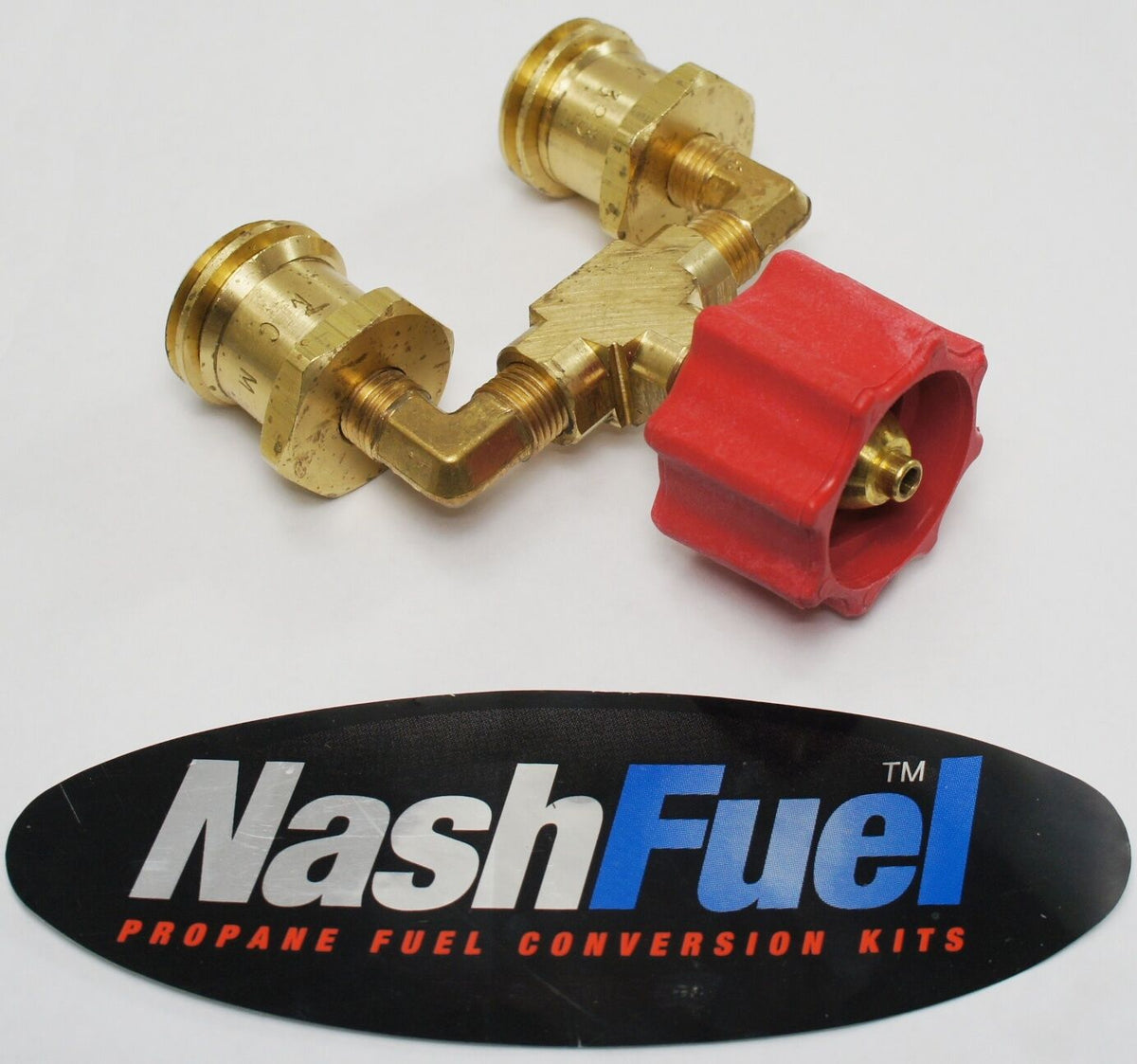 ACME SPLIT ADAPTER CONNECTOR PROPANE TANK VALVE BBQ GRILL HEATER SPLIT ...