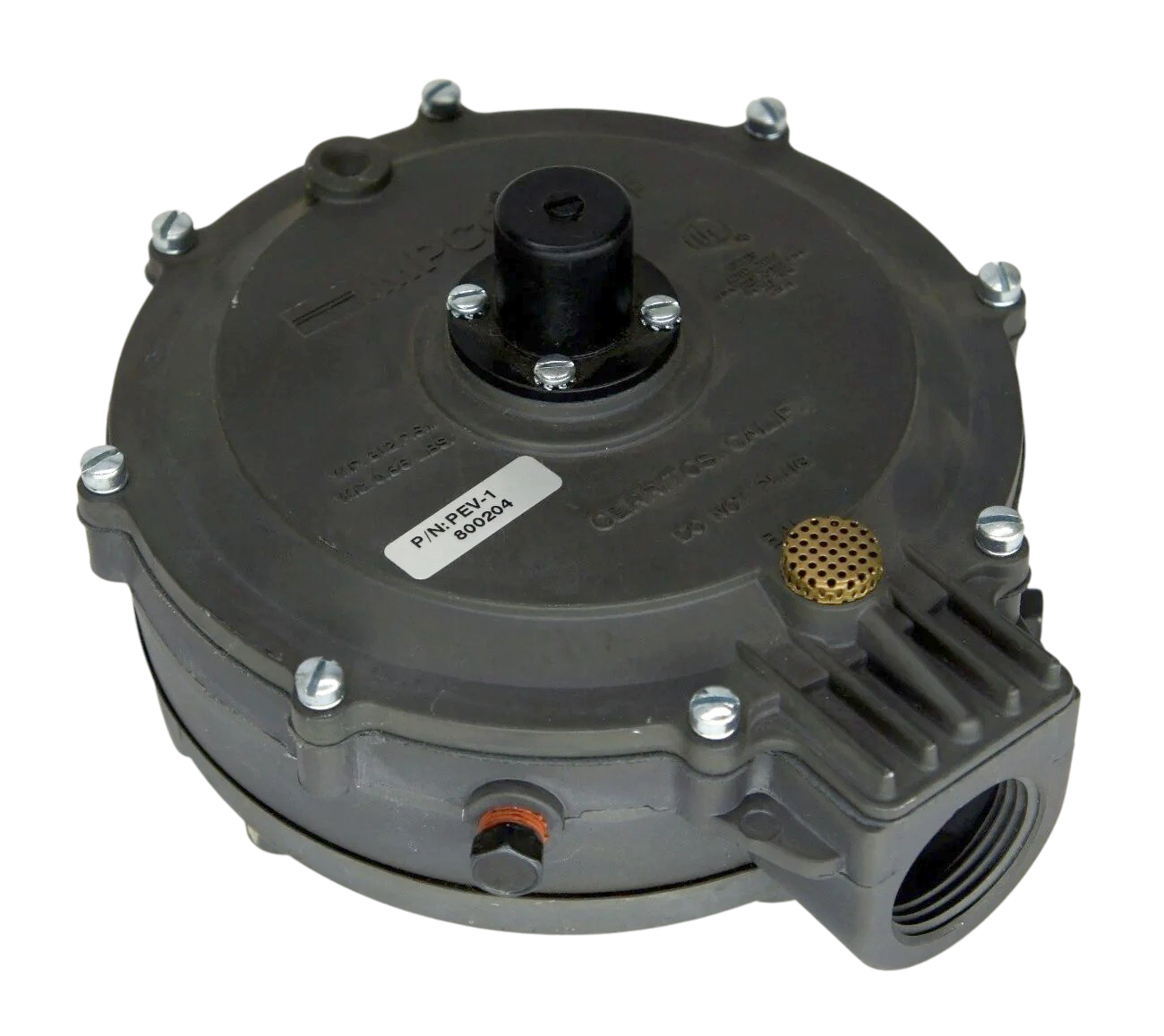 Impco Natural Gas PEV-1 E Regulator Positive Pressure Low Pressure Pro ...