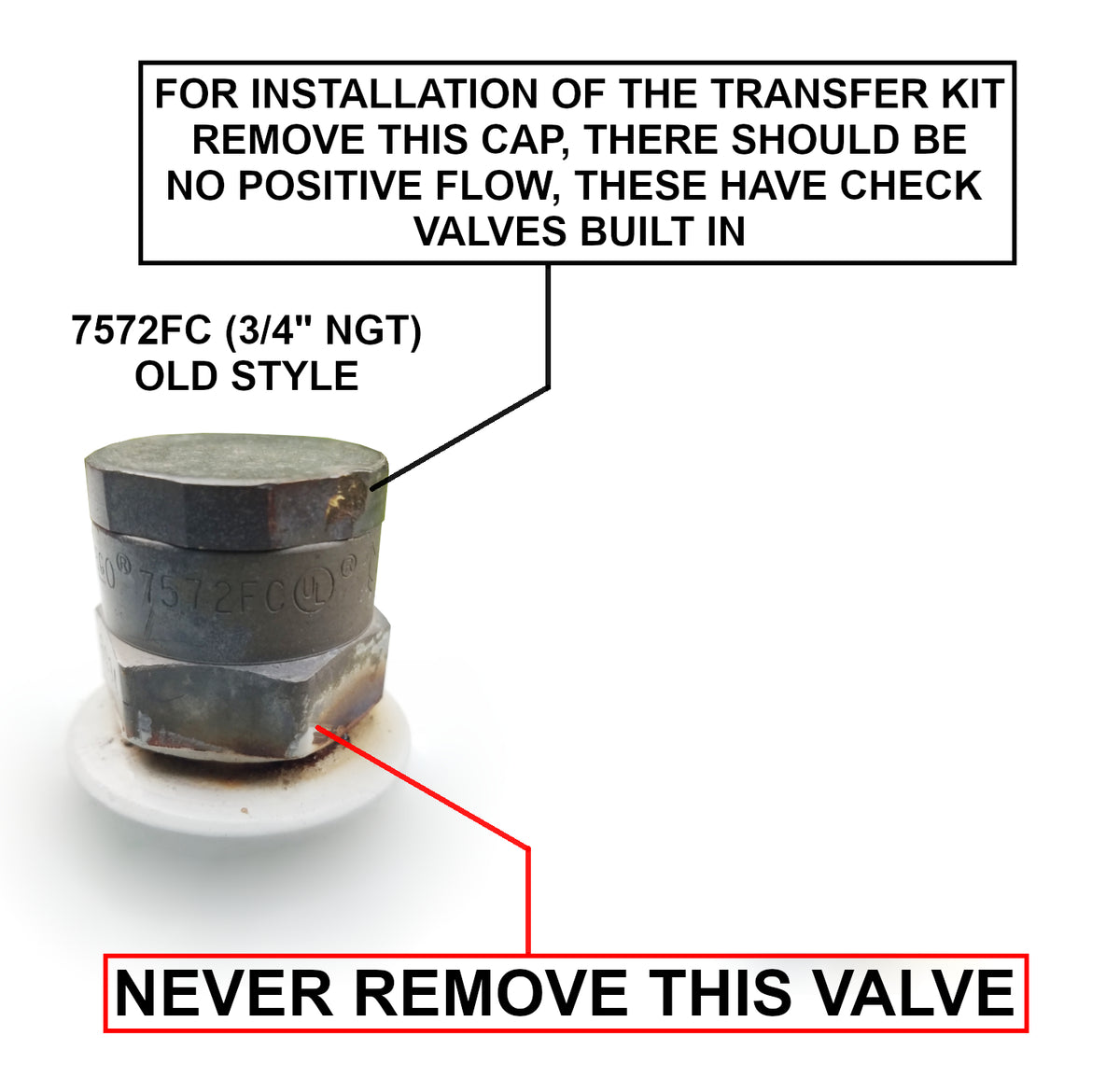 Liquid Propane Transfer Unloading Kit POL Vapor Tank 7572FC 7580FC 3/4 ...