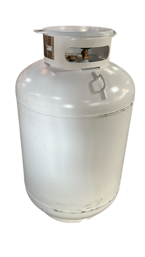 420lb Propane Tank 120 Gallon ASME Steel LPG Cylinder POL Valve 420 Po ...