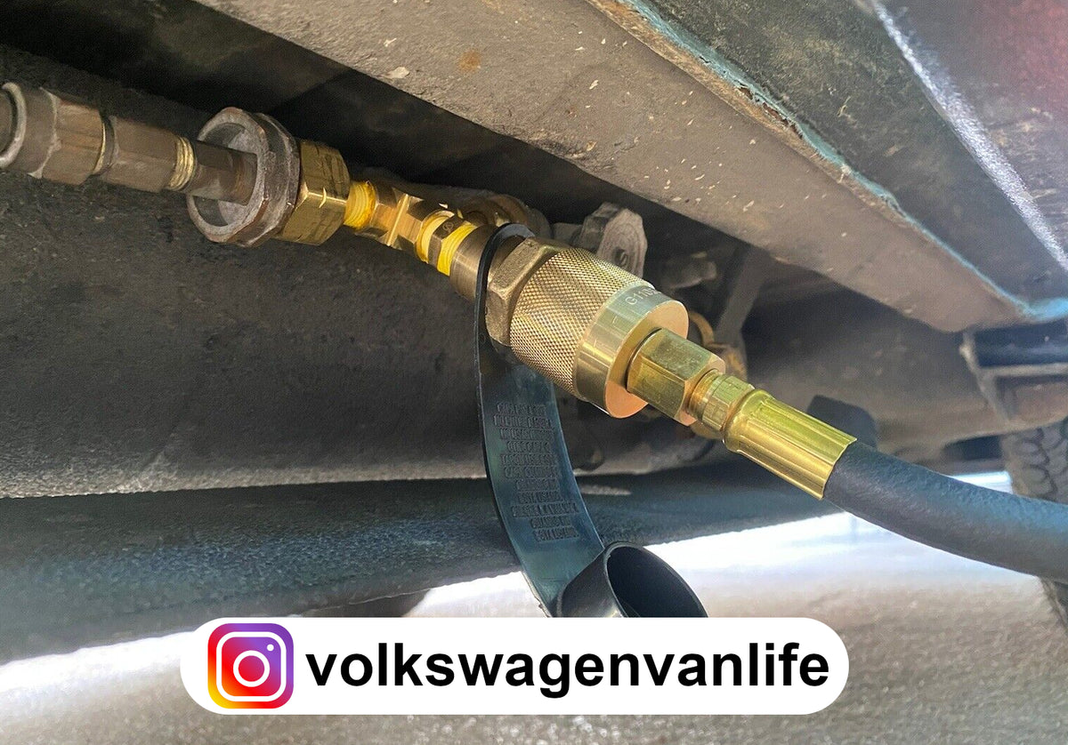 Propane Tank Extended Use Adapter Kit Food Truck Concession Trailer BB ...